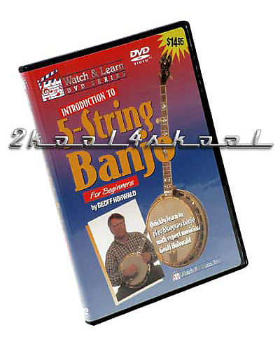 Beginner Intro to Banjo lesson DVD Video learn play | Reverb
