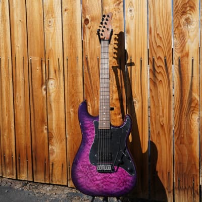 Schecter DIAMOND SERIES Traditional Pro - Transparent Purple | Reverb