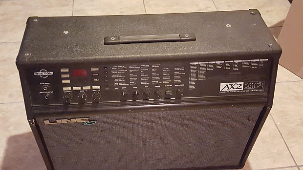 Line6 Ax2 212 2000 black w/ foot controller | Reverb