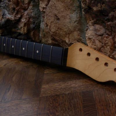 Aged Allparts Tele Neck Nitro Relic Rolled Fingerboard Edges | Reverb