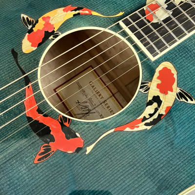 Taylor Living Jewels Koi Guitar Taylor Swift 83/100 2000 GSLJ | Reverb
