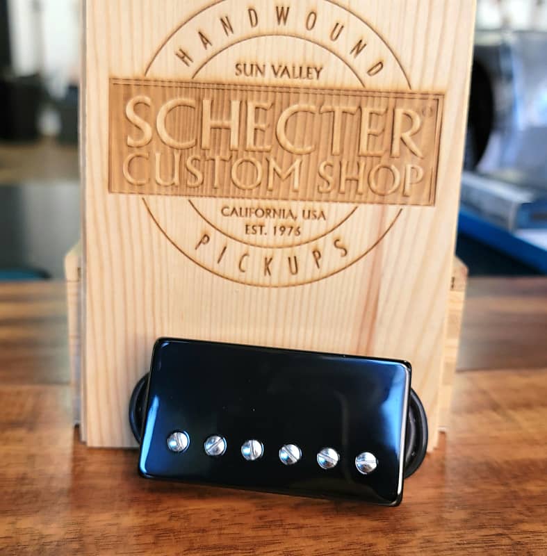 Schecter Pasadena Plus Bridge Humbucker - Black Nickel Cover | Reverb