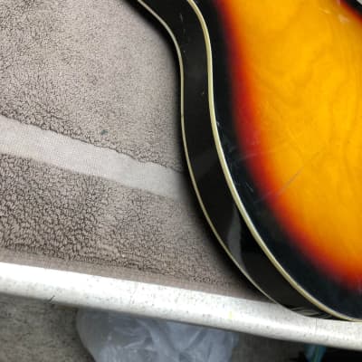 1960's Teisco Japan 335 Style Loaded Body as shown in pics. | Reverb