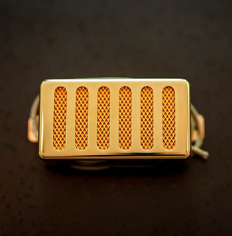 Red Rock Guitar Pickups 2023 Gold/Gold Foil Radiator | Reverb