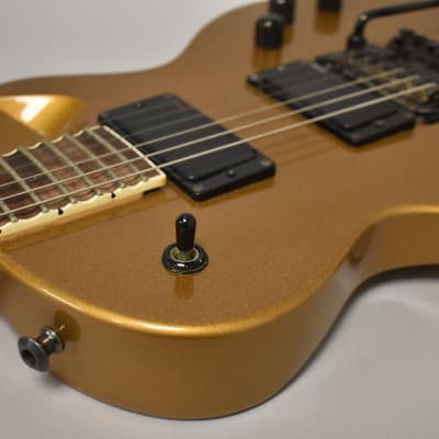 1996 ESP Custom Eclipse Metallic Gold MIJ w/OHSC | Reverb