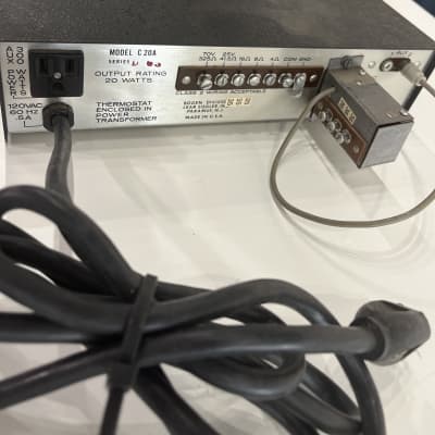 Bogen C-20A 1970’s Nickel | Reverb