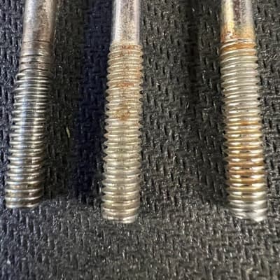 Slingerland 2" Chrome Tension Rods Vintage 1960's 8pk #5 | Reverb