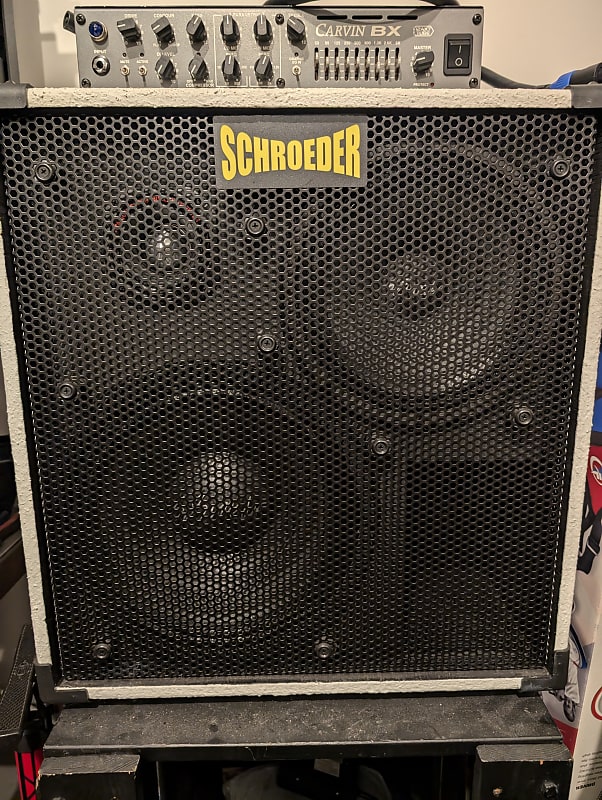 Schroeder 1210PL 800W Bass Cabinet, 12"/10", 4 ohm, 46 lbs | Reverb