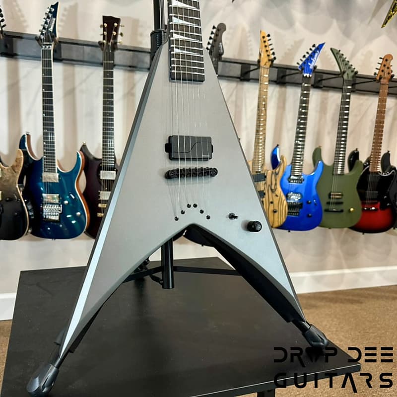 Jackson Custom Shop King V Electric Guitar w/ Case-Satin | Reverb