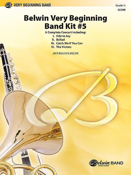 Belwin Very Beginning Band Kit #5: A Complete Concert | Reverb