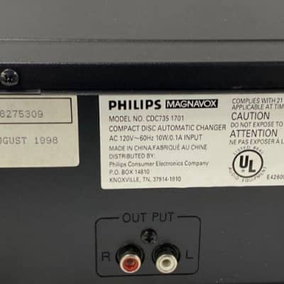 Philips Magnavox CDC 735 CD PLAYER in Original Packaging | Reverb