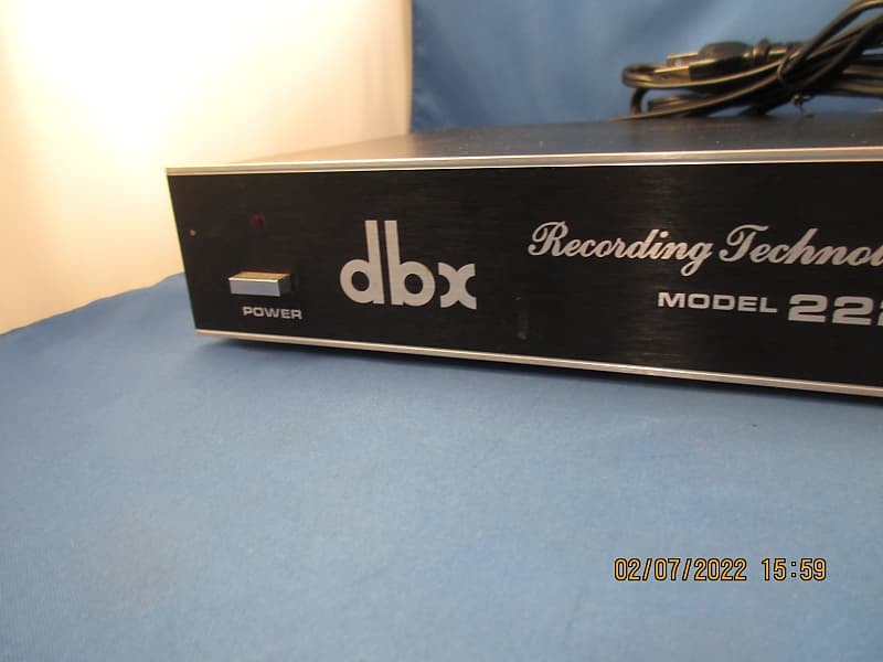 Vintage DBX Model 222 Type II Tape Noise Reduction System | Reverb