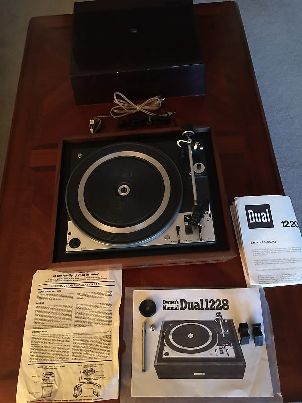 Vintage United Audio Dual 1228 Turntable | Reverb