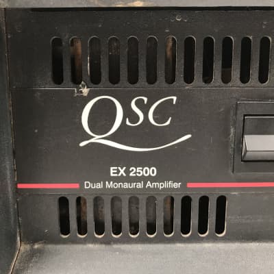 QSC EX 2500 Amplifier 2 Channel | Reverb