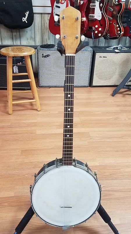 Kay? 19 fret open back Tenor banjo Old | Reverb