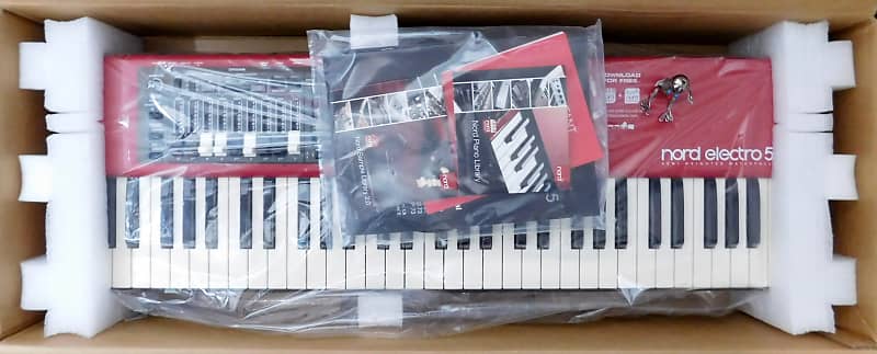 Clavia Nord Electro 5D 61 Synthesizer Piano Keyboard +Neu + | Reverb