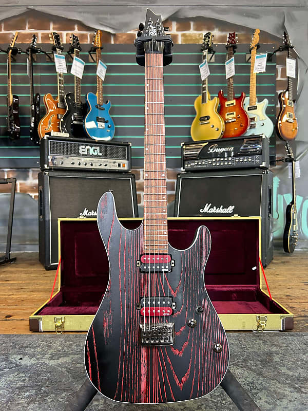 Cort KX300 Etched Black Red 2021 Electric Guitar | Reverb UK