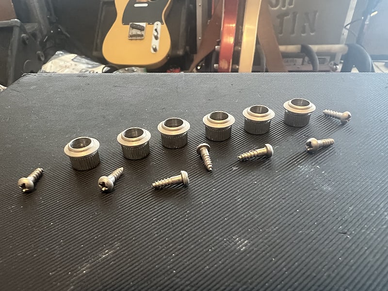 1958 Fender Telecaster neck ferrule bushings Original vintage | Reverb