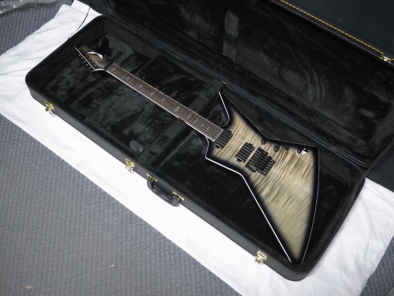 Dean Zero Select Floyd Fluence Charcoal Burst Electric Guitar | Reverb