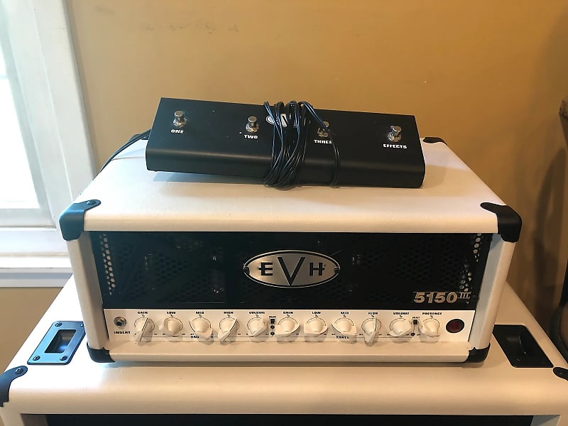 EVH 5150 III 50W Tube Amp Head 2010's White | Reverb