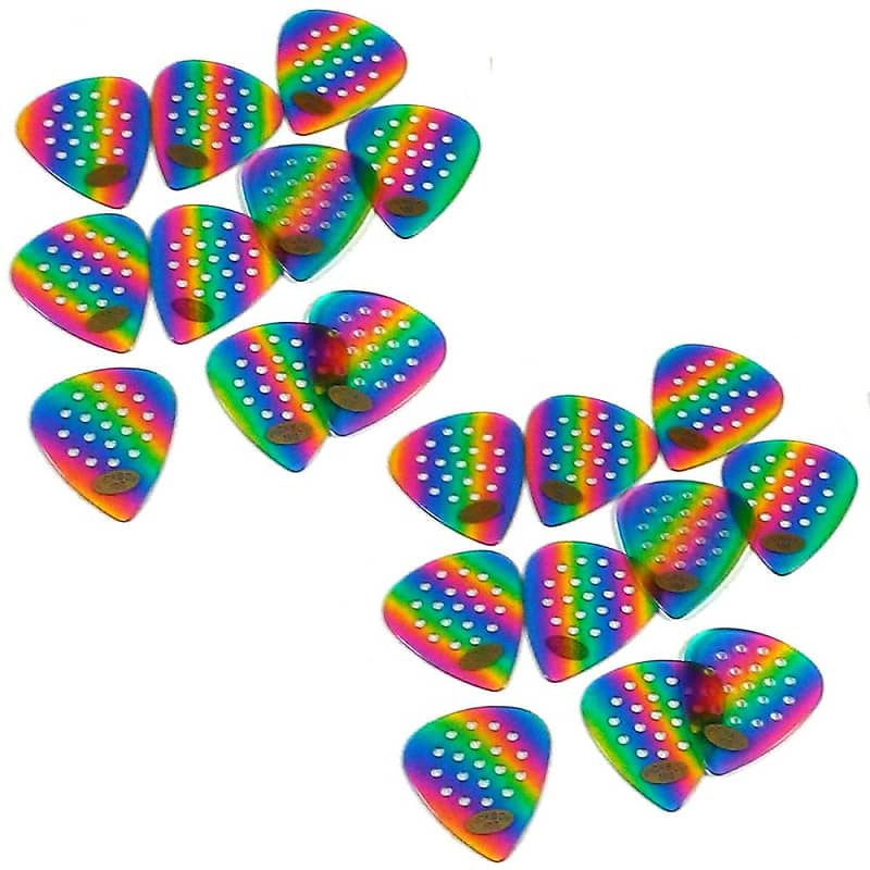 Pickboy Guitar Picks Pro Pos-a-grip 1.00mm Med Heavy 20 Pack | Reverb