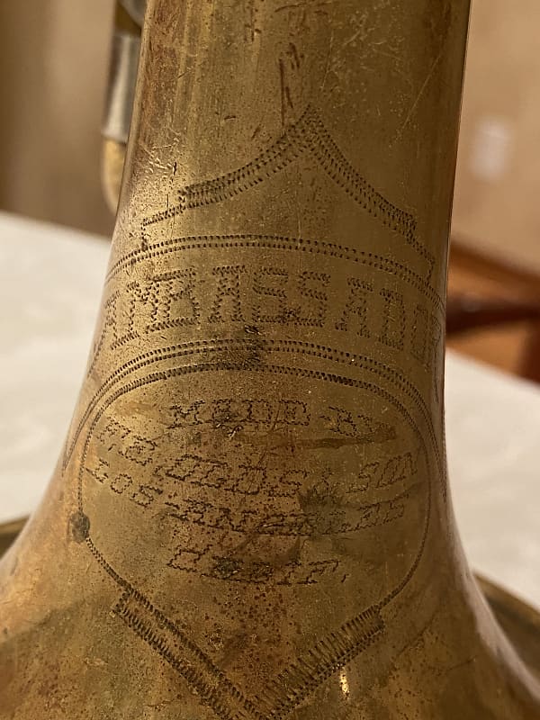 Vintage Olds Ambassador Cornet 1950-51 Brass | Reverb