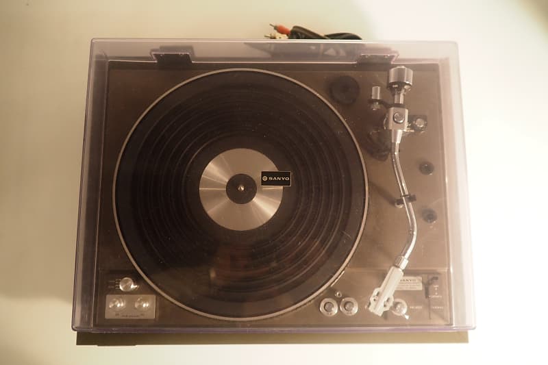 Sanyo TP-825D 8250 Direct-drive turntable w/ Shure RXT6 8X | Reverb