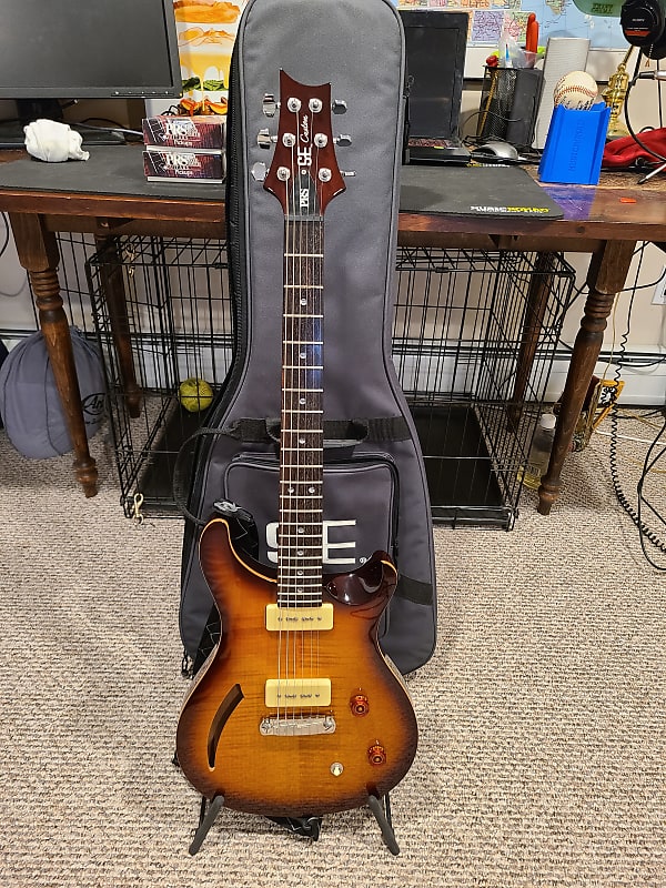 PRS SE Custom P90 Pickups (Soap-Bar) 2009 Tobacco | Reverb