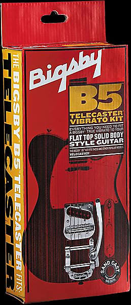 Genuine Bigsby B5 Tremolo Vibrato Kit For Fender Telecaster | Reverb