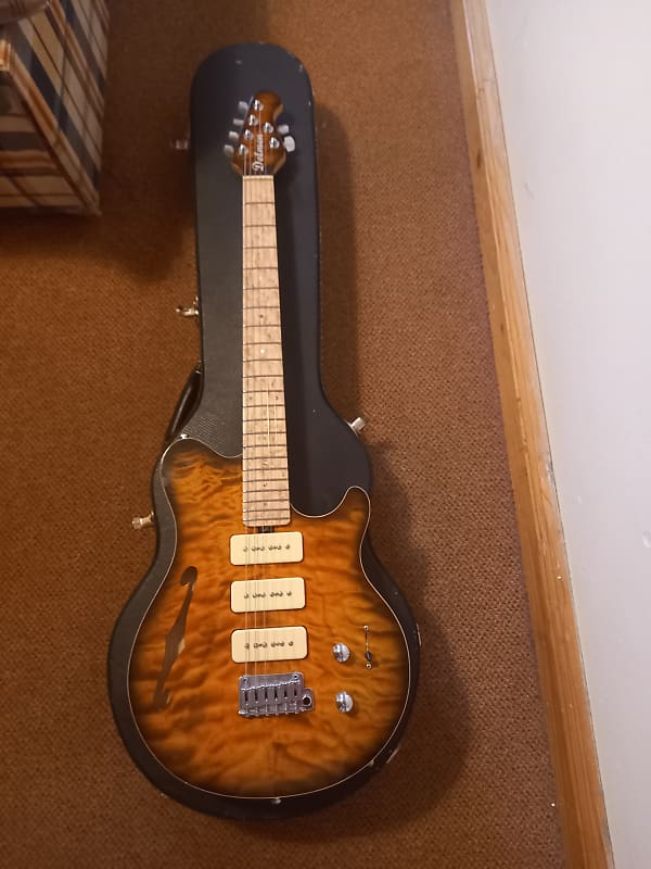 Dolmen Custom Musicman Axis Style 2022 Custom Top Flame | Reverb UK