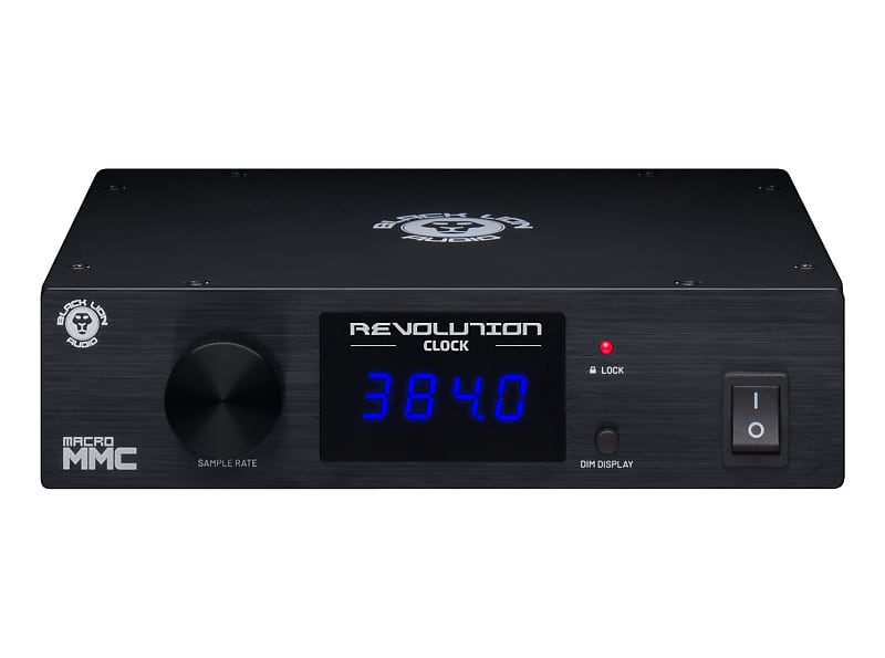 Black Lion Audio Revolution Clock Master Digital Clock | Reverb UK
