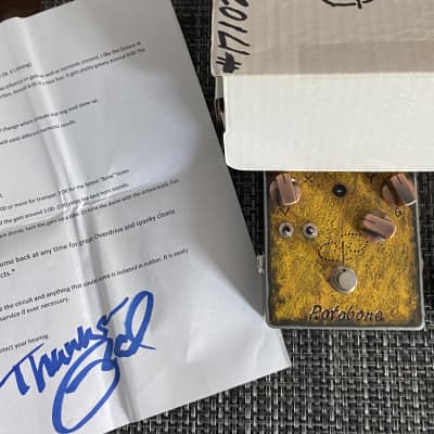 PTD Paul Trombetta Rotobone Fuzz - Old Mercury Map Finish | Reverb