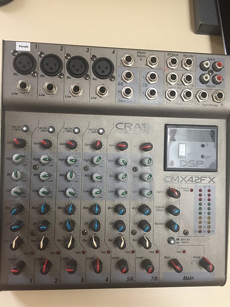 Crate CMX42FX | Reverb