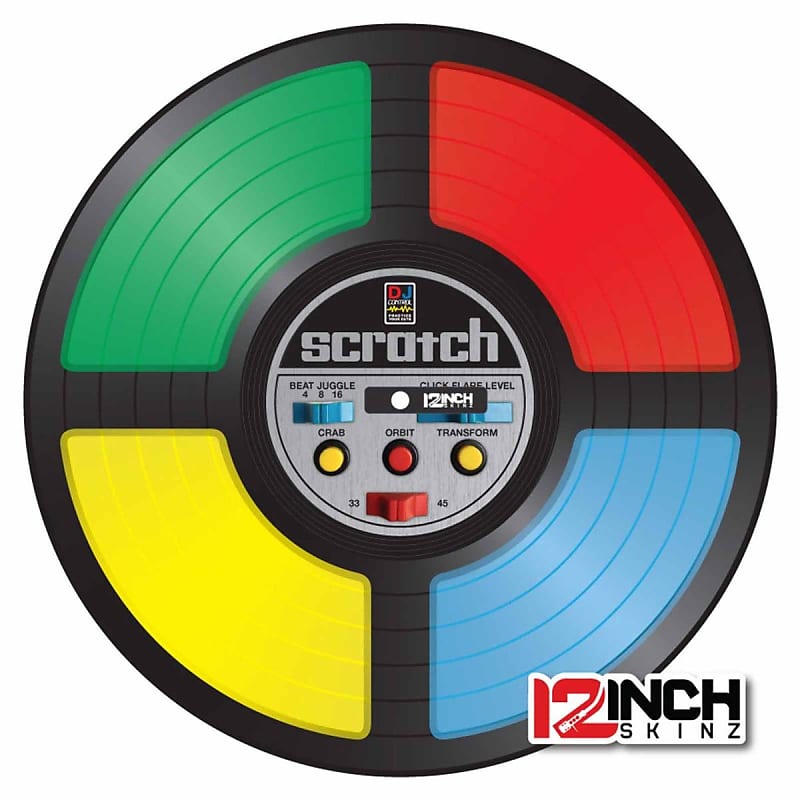 12 Inch Skinz Phase Control Disc with Tab (Single) Scratch | Reverb