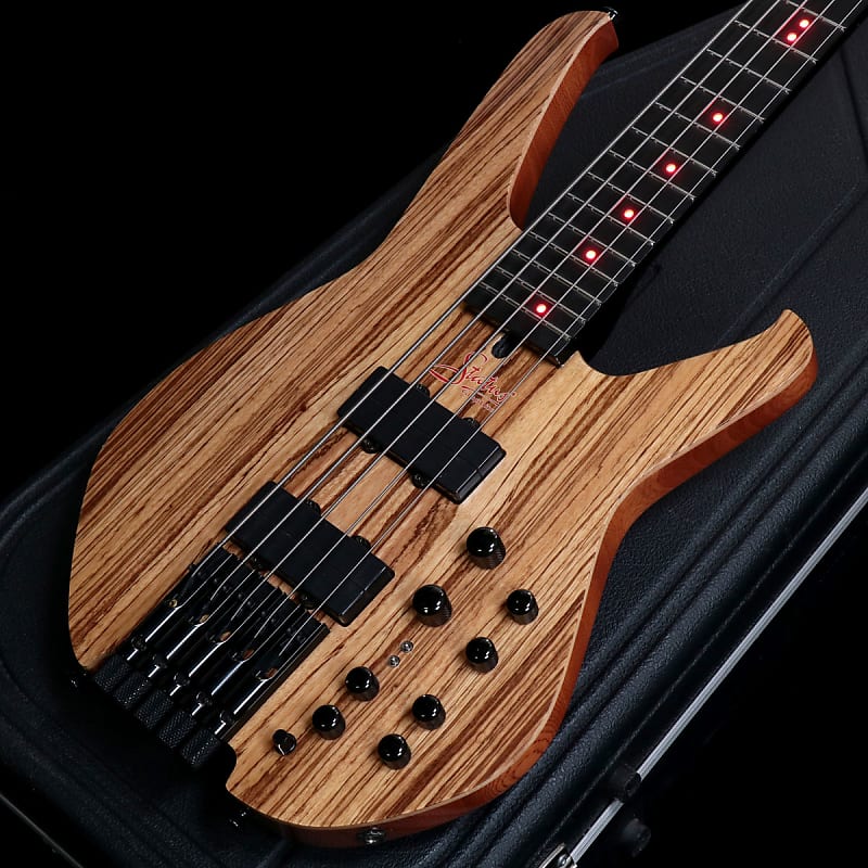 STATUS Series-3 5strings Headless Zebrawood Facing w/Tri | Reverb