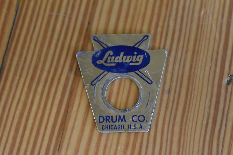 Vintage Ludwig Keystone Transition Badge | Reverb