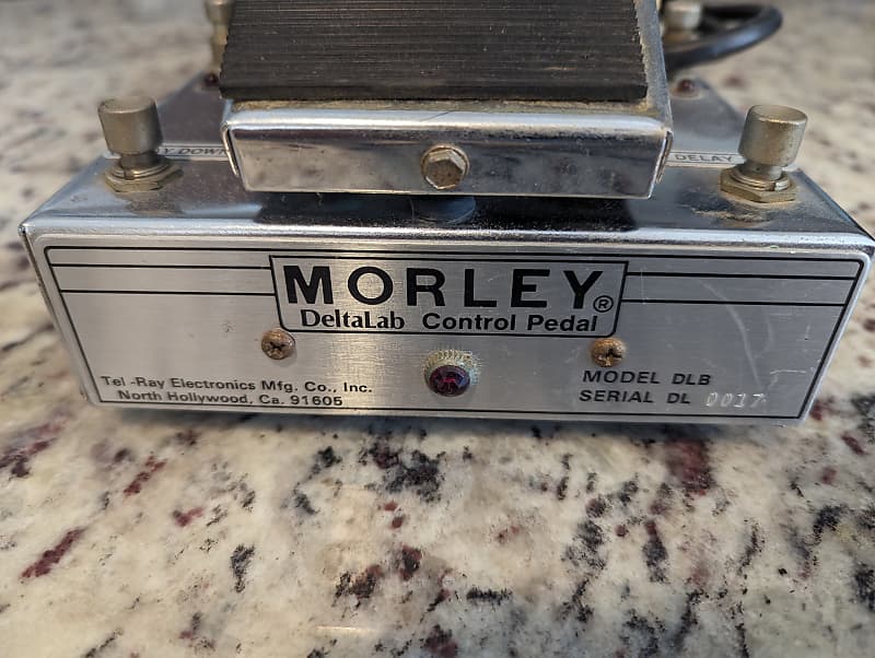 Rare Morley / Tel-Ray DeltaLab Control Pedal 1980s | Reverb