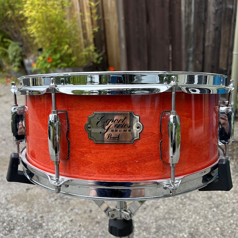 Pearl Export Series 5.5x14” Snare Drum - Red Wine | Reverb