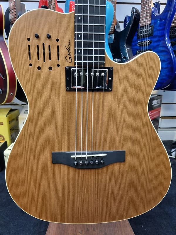 Godin Ultra A6 SG - Natural | Reverb