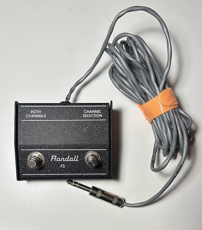 Randall FS-8 Footswitch 90's - Black Wrinkle | Reverb