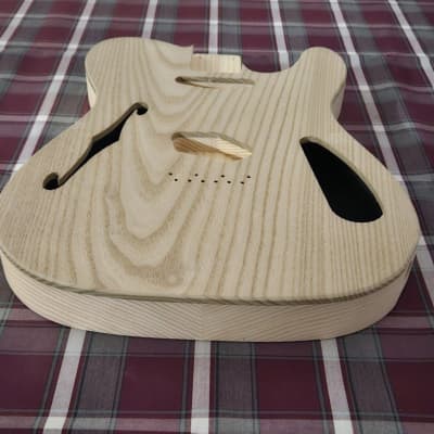 Woodtech Routing - Eastern White Pine/Catalpa Telecaster | Reverb