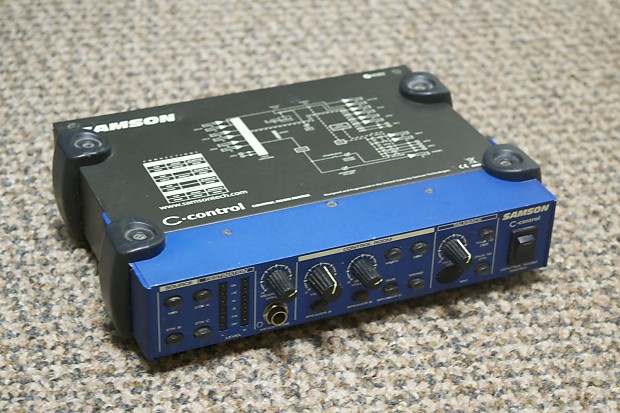Samson C-Control Distribution Amp Black/Blue | Reverb Australia