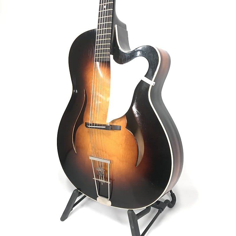 Hopf archtop jazz guitar 1950s - German vintage | Reverb