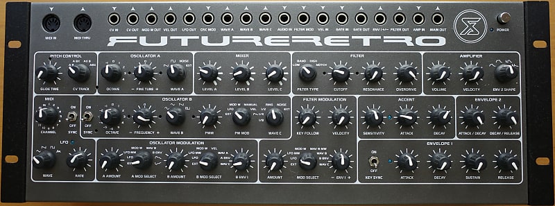 Future Retro XS Analog Synthesizer | Reverb