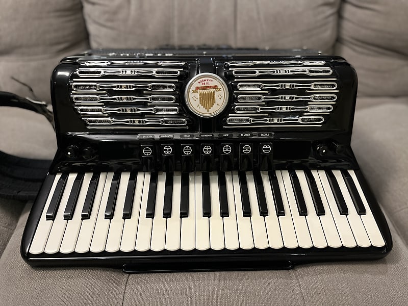 Titano Stroller - full sized accordion w/ amplifier | Reverb Canada