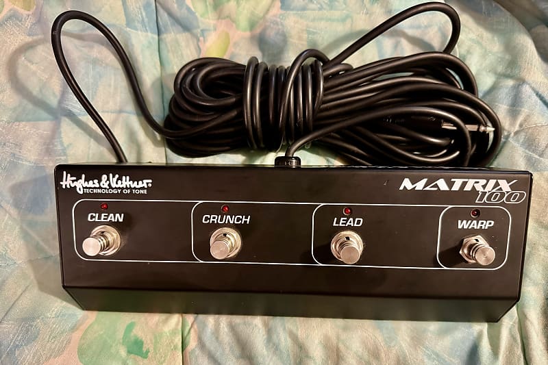Hughes & Kettner Matrix 100 guitar amplifier pedal 90's - | Reverb