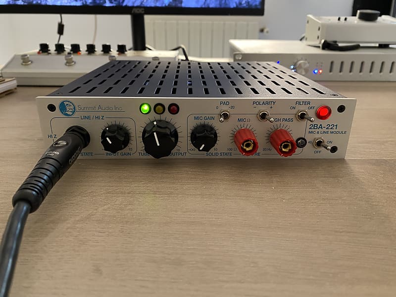 Summit Audio 2BA-221 Mic and Line Module | Reverb