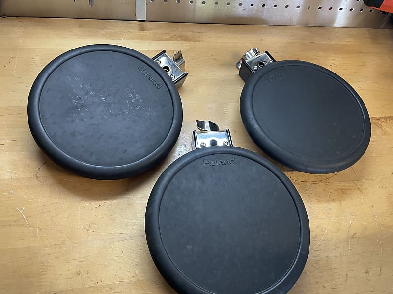 Roland PD-8 Dual Trigger V-Drum Pads 3 Pack XW28510, XW28512, | Reverb