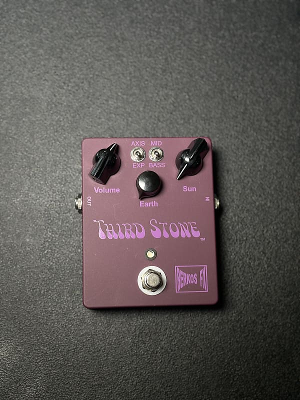 Berkos Fx Third Stone Fuzz Guitar Pedal Hendrix Tone Latest | Reverb