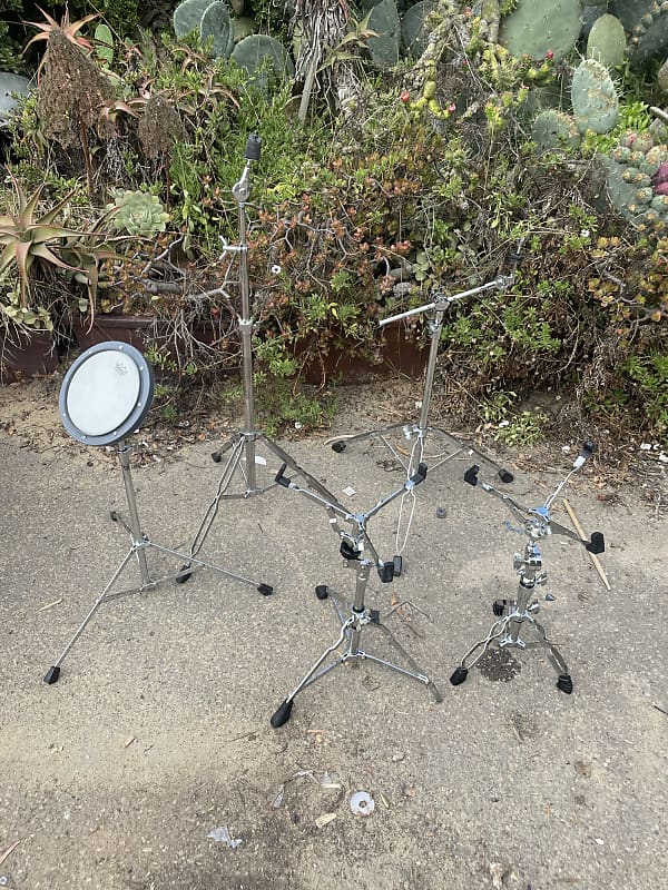 Drum Hardware Package - 2x Stands 2x snare stands 1 practise | Reverb